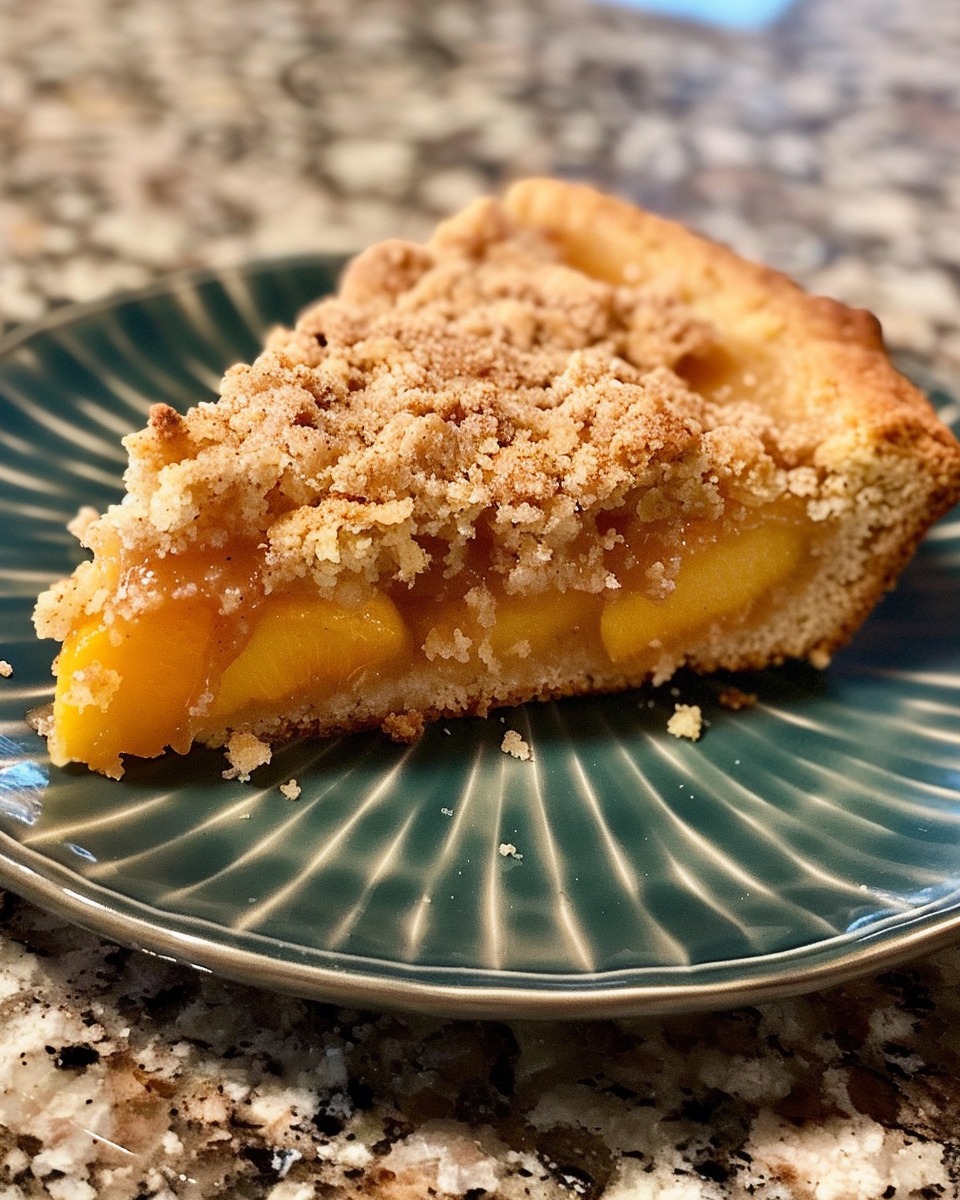 Peach Crumb Cake: A Sweet and Buttery Delight – Jenna Recipe