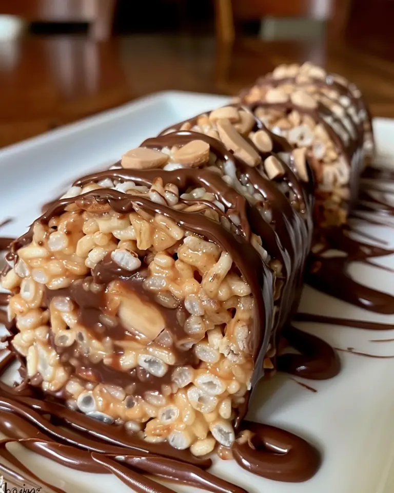 Chocolate Peanut Butter Rice Krispies Roll: The Ultimate Sweet Treat ...